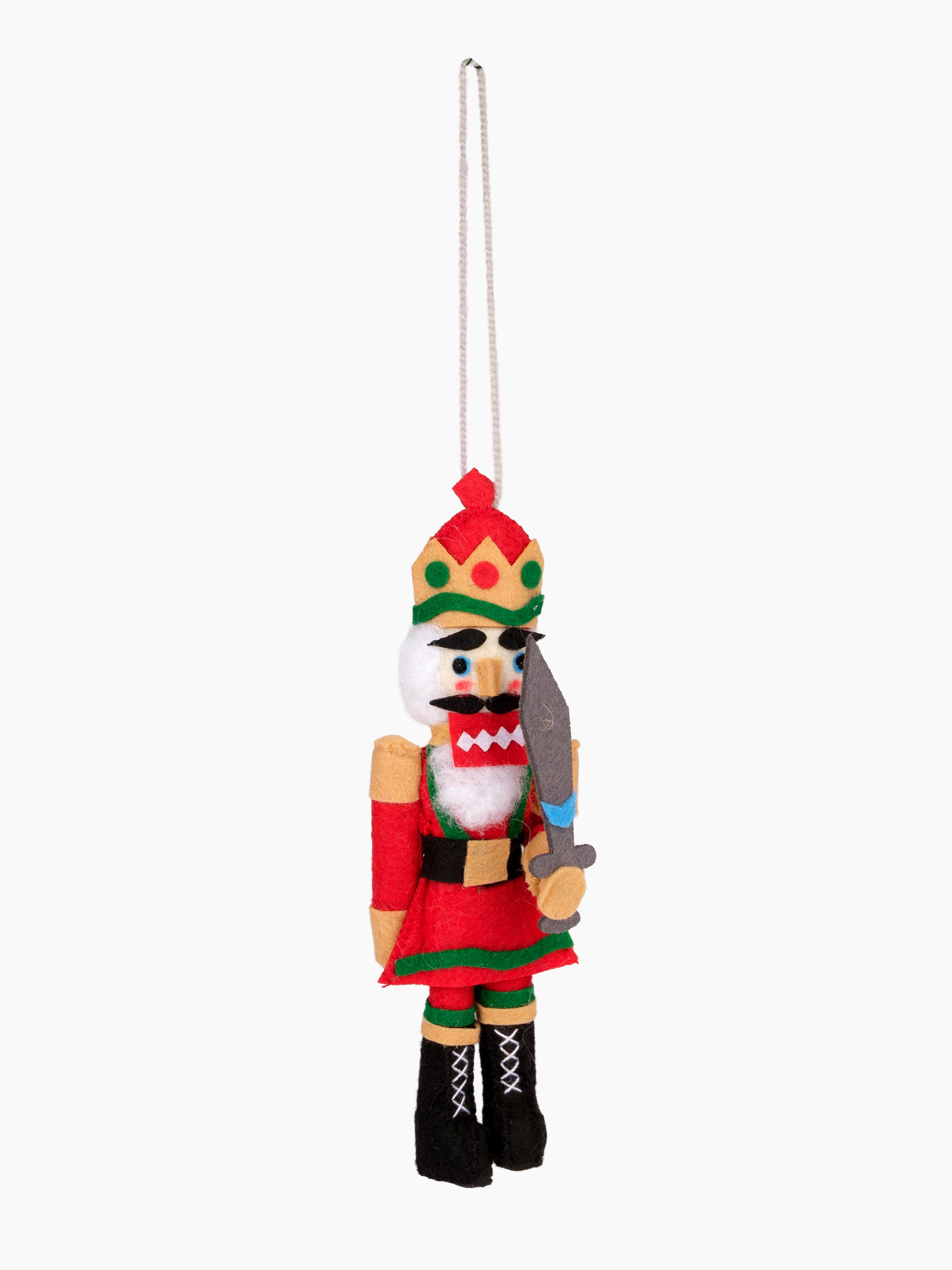 Felt Nutcracker Ornament – The Post Supply